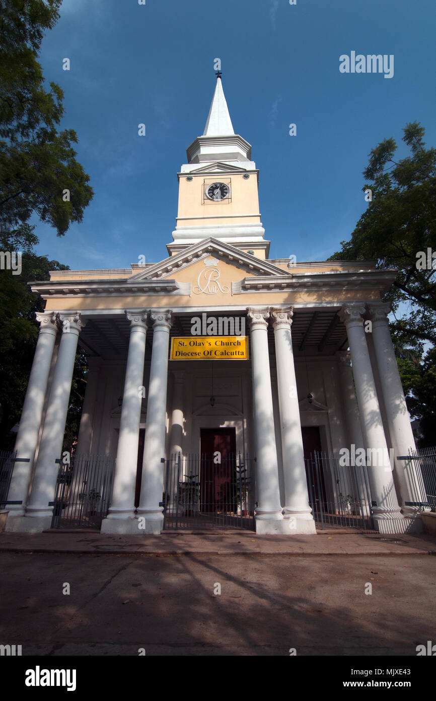St. Olav's Church, Serampore Stock Photo - Alamy