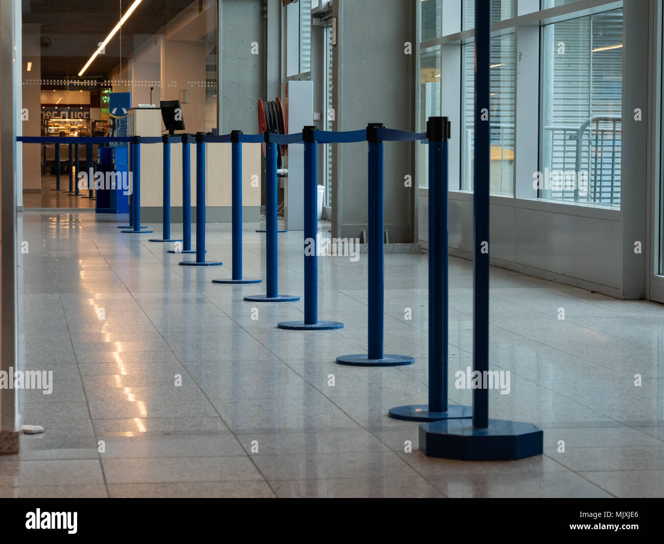 empty gate at the airport at the morning Stock Photo - Alamy