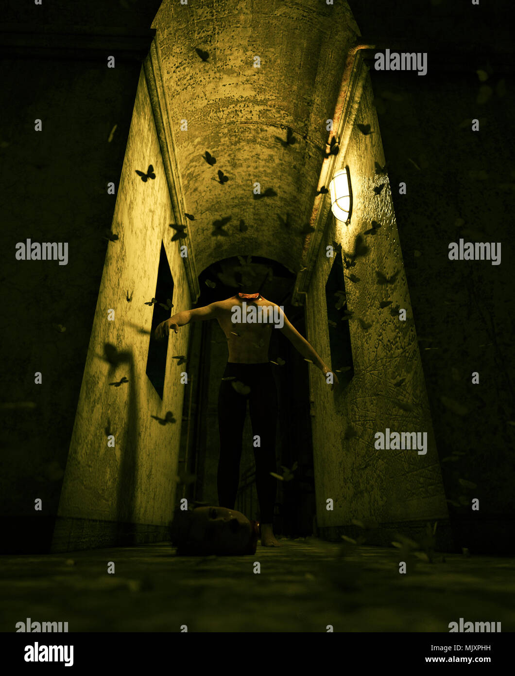 Headless ghost hi-res stock photography and images - Alamy