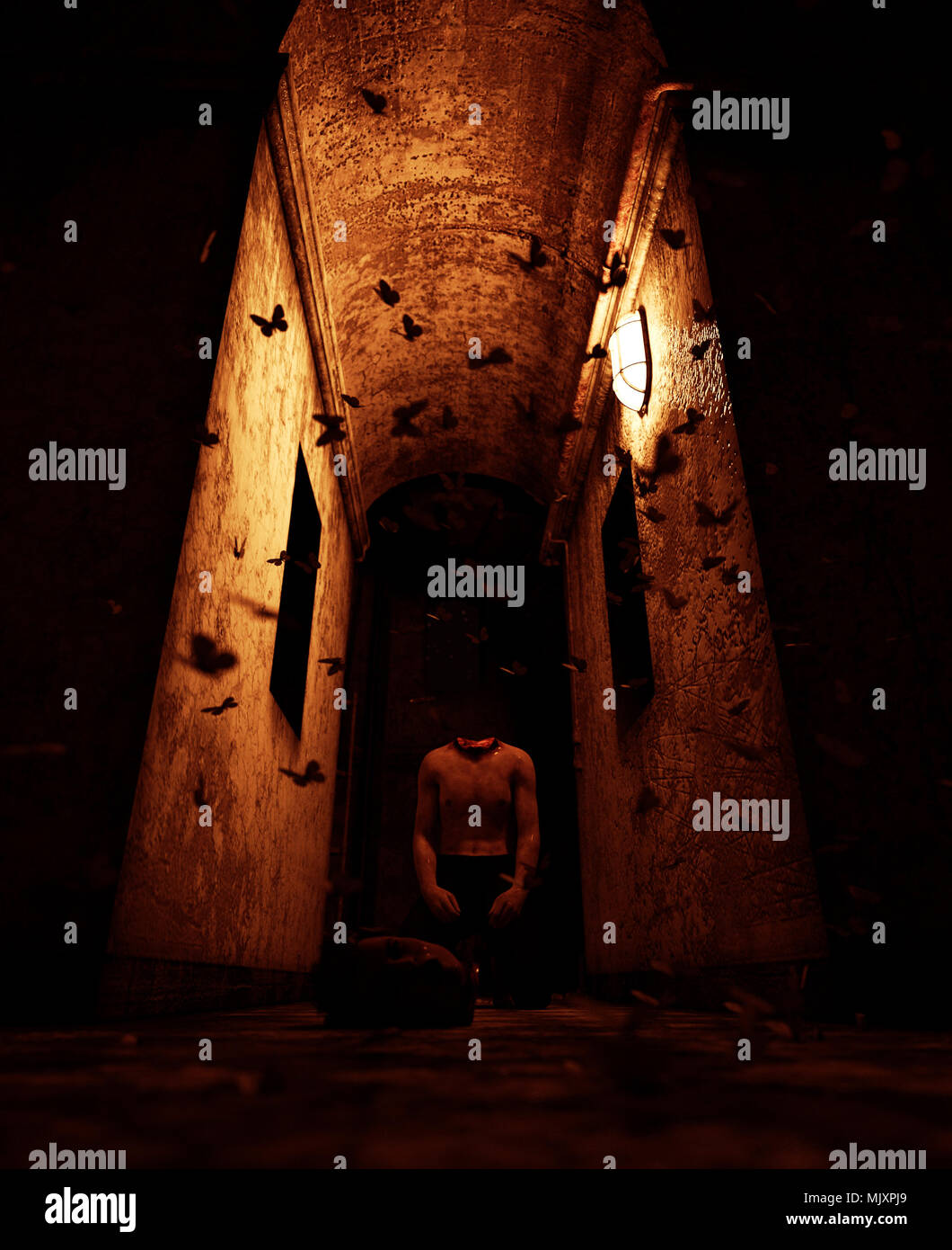Headless ghost hi-res stock photography and images - Alamy
