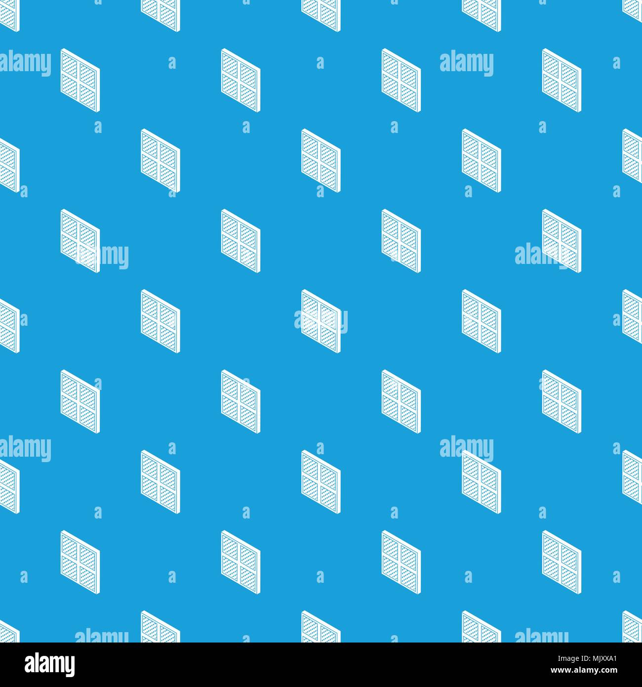 Square window frame pattern vector seamless blue Stock Vector Image & Art - Alamy