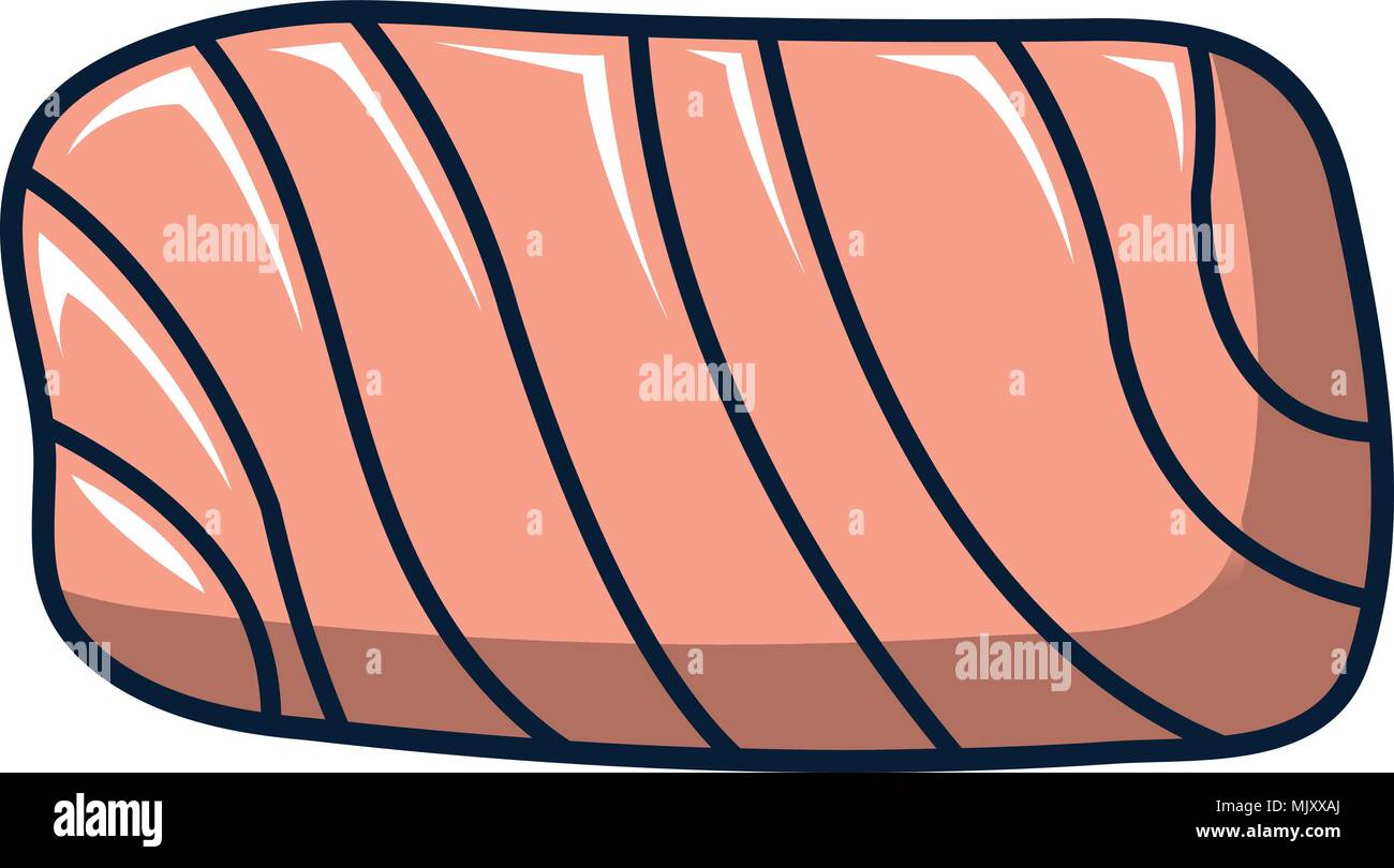 Salmon icon, cartoon style Stock Vector Image & Art - Alamy