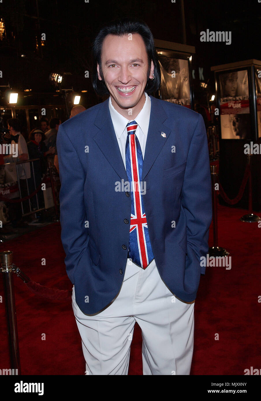 Steve Ballantine arriving at the premiere of Spy Game in Westwood Los ...