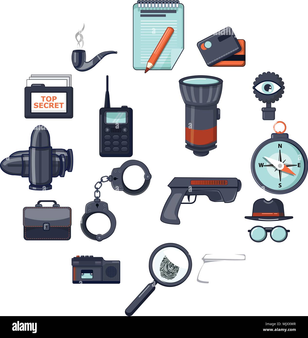 Spy Gear Clipart