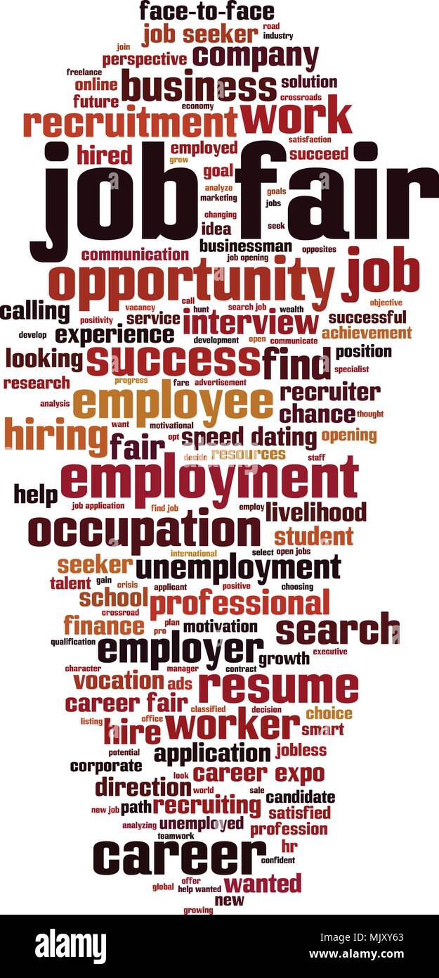 Online job fair Stock Vector Images - Alamy