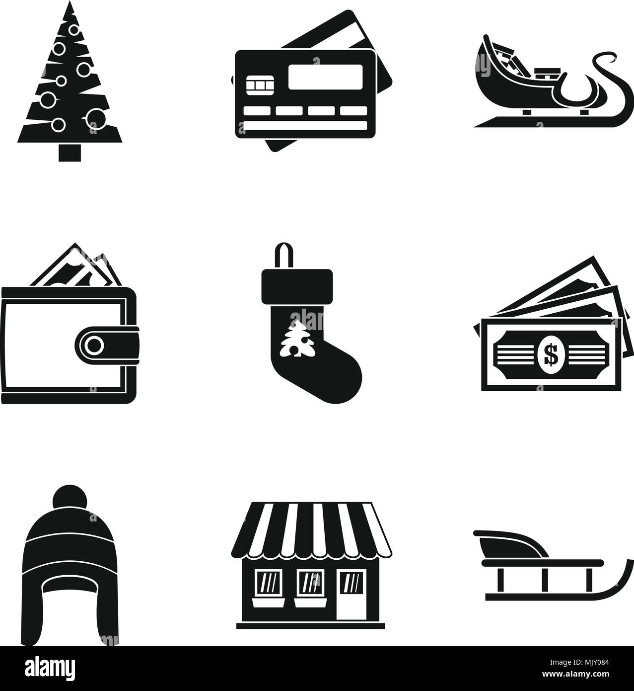 Arctic icons set, simple style Stock Vector Image & Art - Alamy