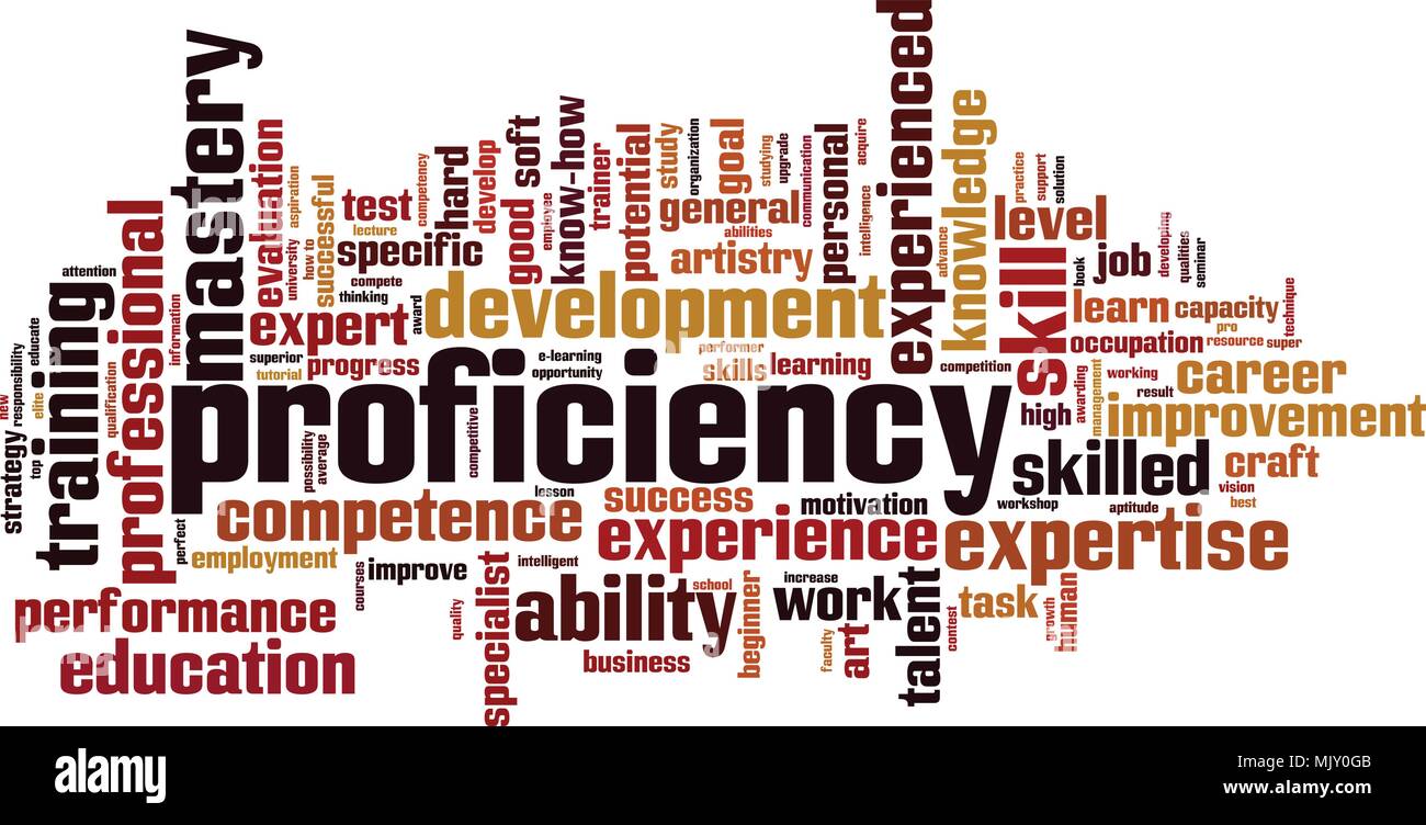 Proficiency Stock Photos & Proficiency Stock Images - Alamy