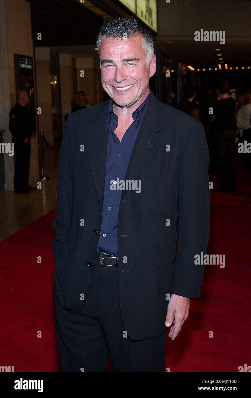 Ian Buchanan arriving at the premiere of Panic Room at the Loews ...