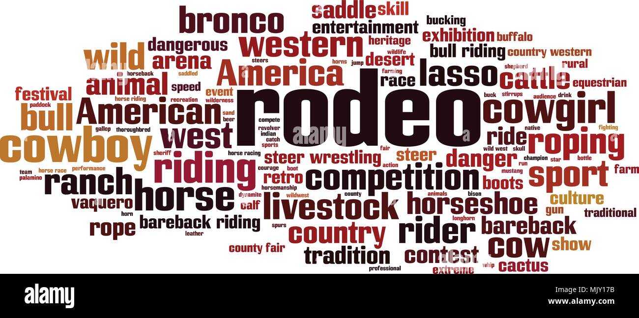 Rodeo word cloud concept. Vector illustration Stock Vector Image & Art ... Rodeo word cloud concept. Vector illustration Stock Vector Image & Art ...