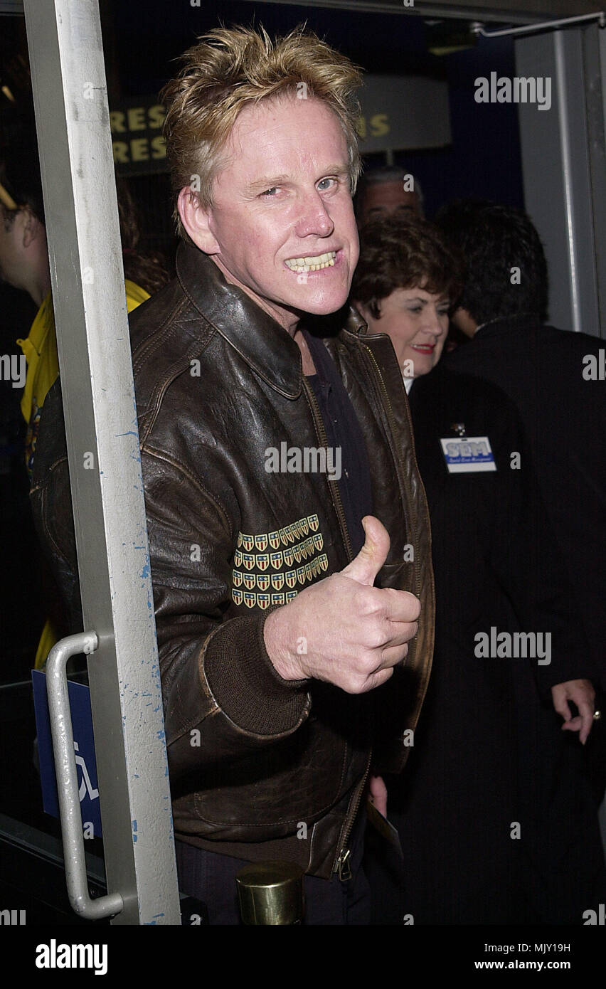 Gary Busy arriving at the Tomcats premiere in Universal City walk in ...