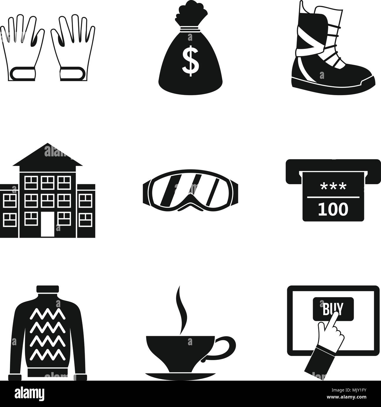 Extremely cold weather Stock Vector Images - Alamy