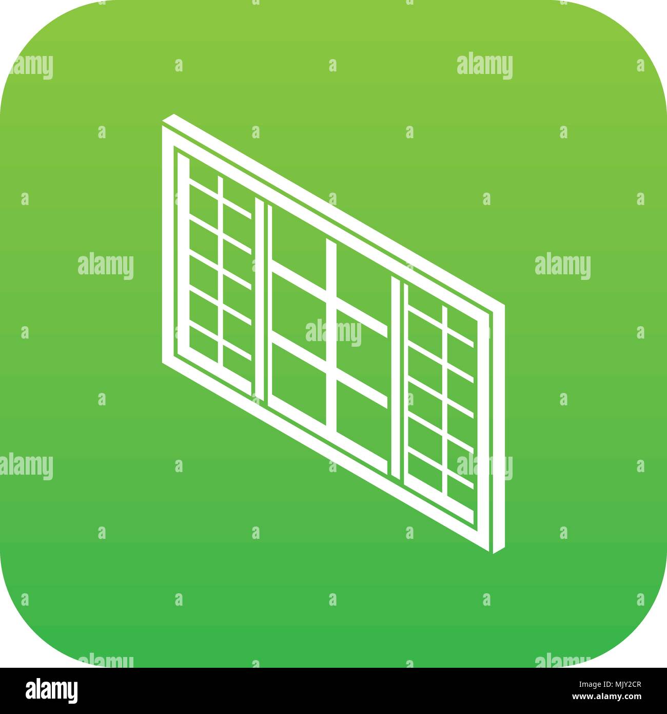 Aluminium window frame Stock Vector Images - Alamy