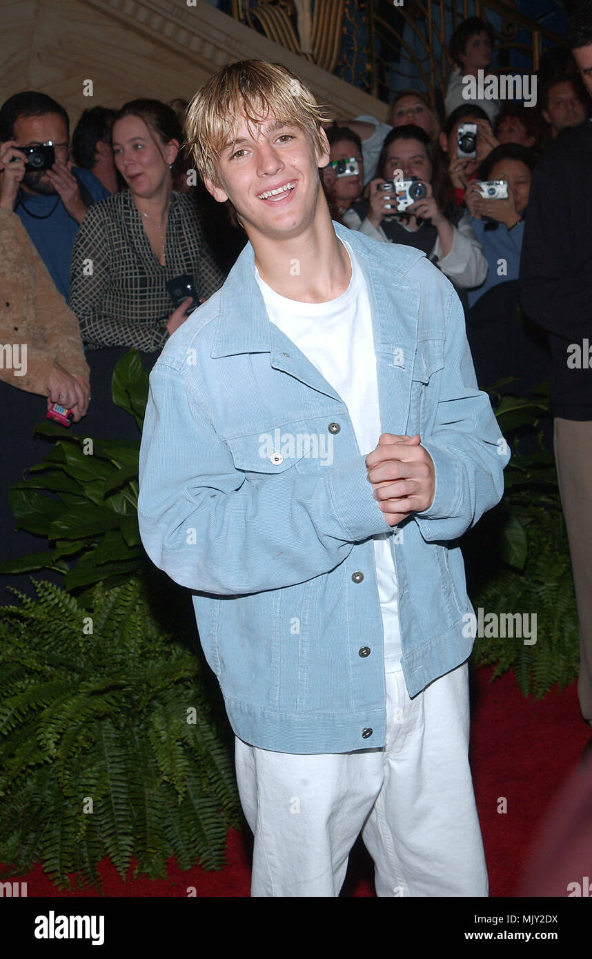 Aaron Carter arriving at the Billboard Bash pre- Party at the MGM Grand ...