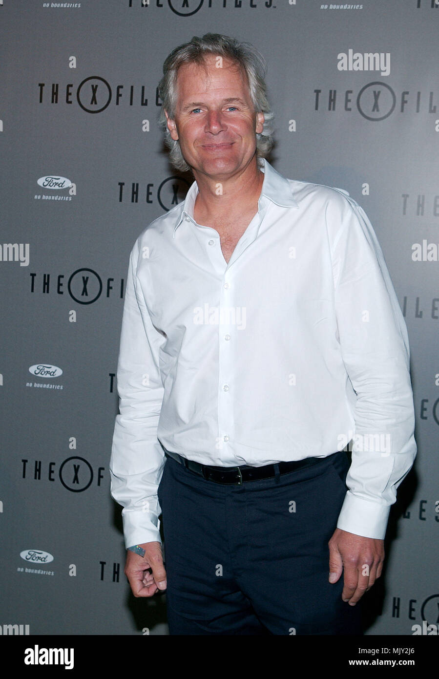 Chris Carter arriving at the Series Final Wrap Party for " X-Files ...