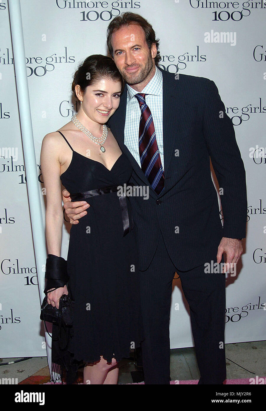 Scott Paterson and Kristine Saryan arriving at the Gilmore 100th ...