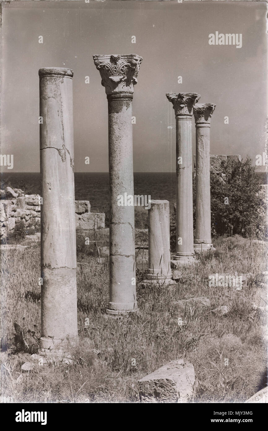 in northern of cyprus the antique city and ruins of salamina history ...
