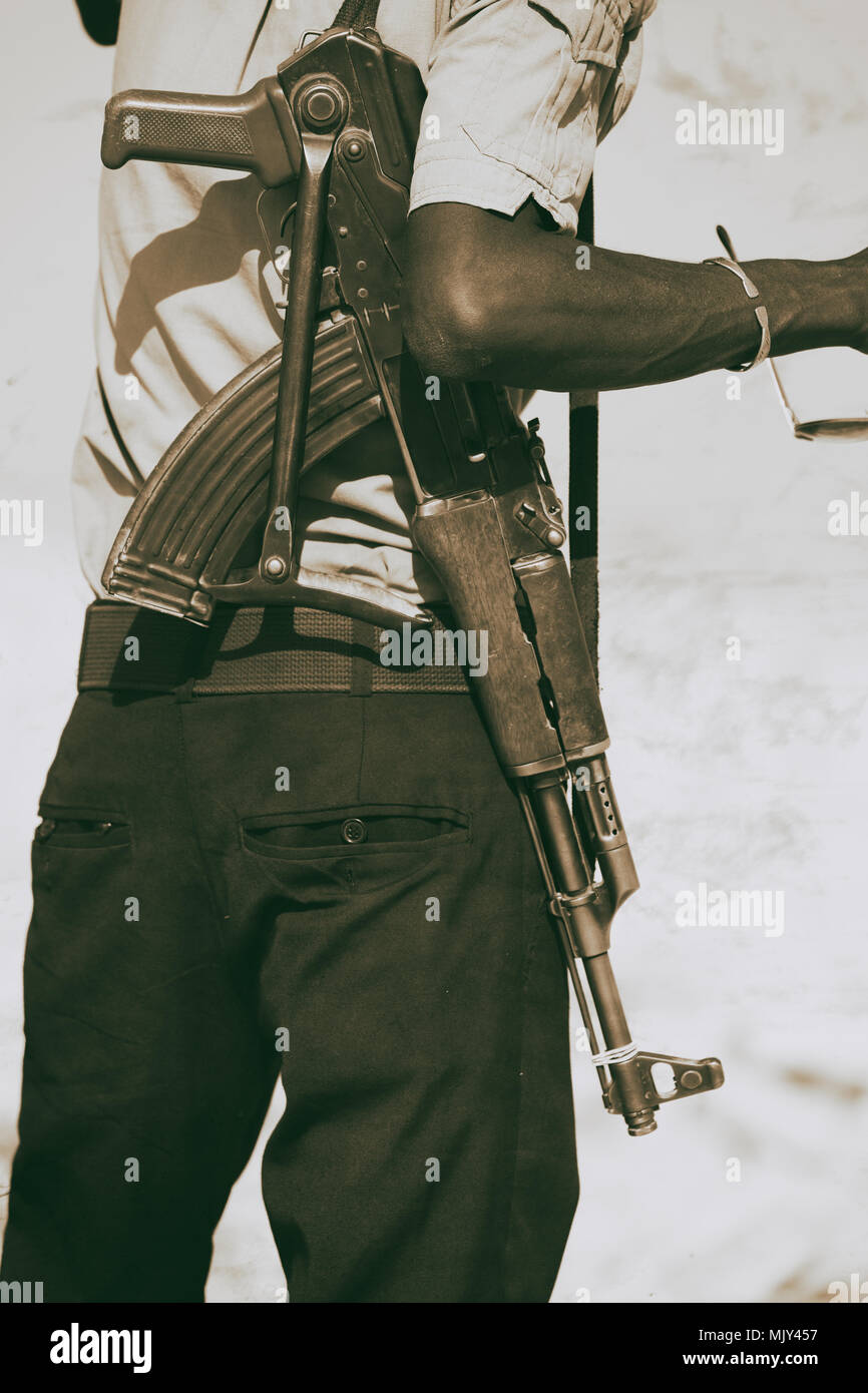 Ethiopia border guard hi-res stock photography and images - Alamy