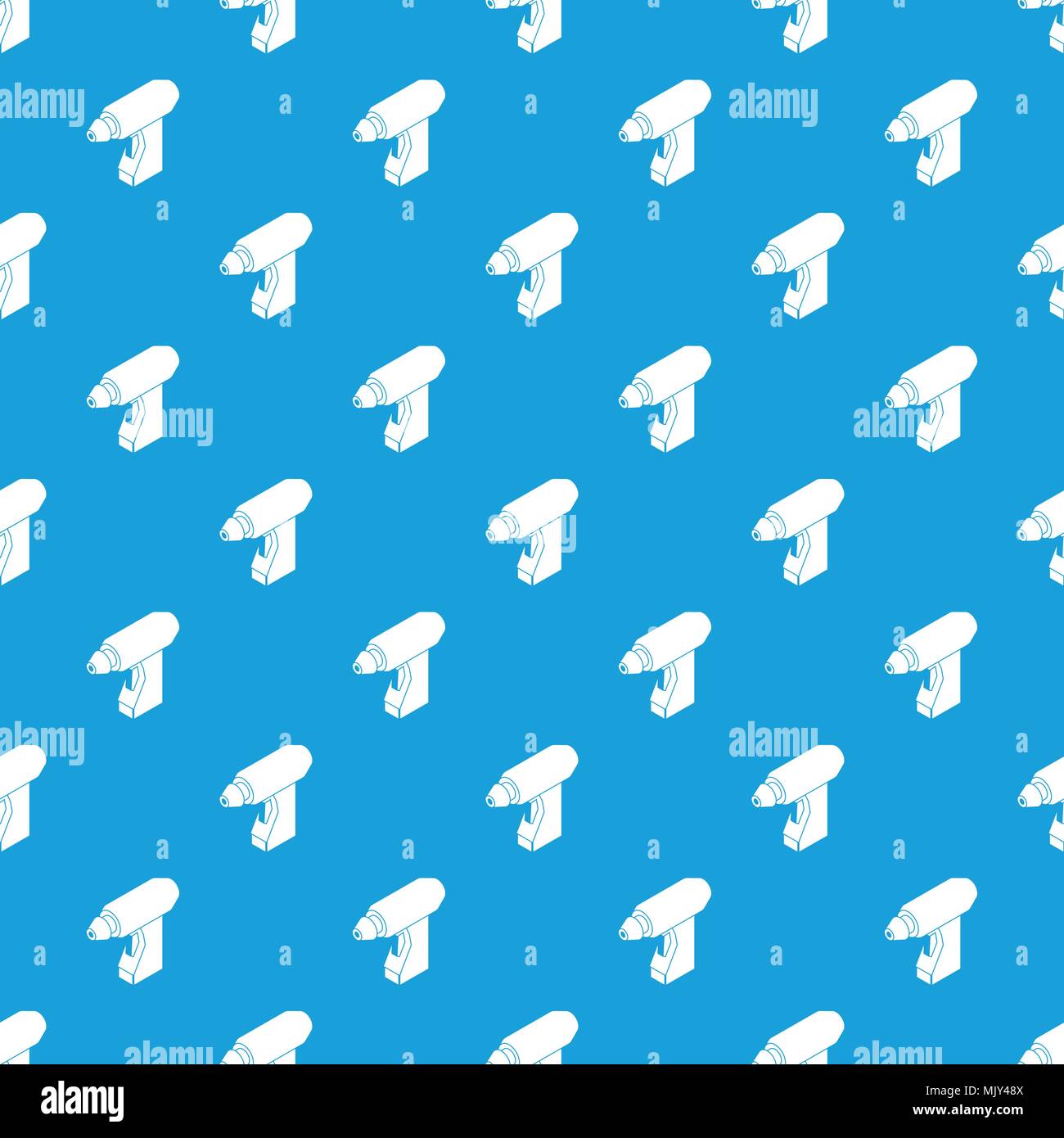 Manual welding torch pattern vector seamless blue Stock Vector Image ...