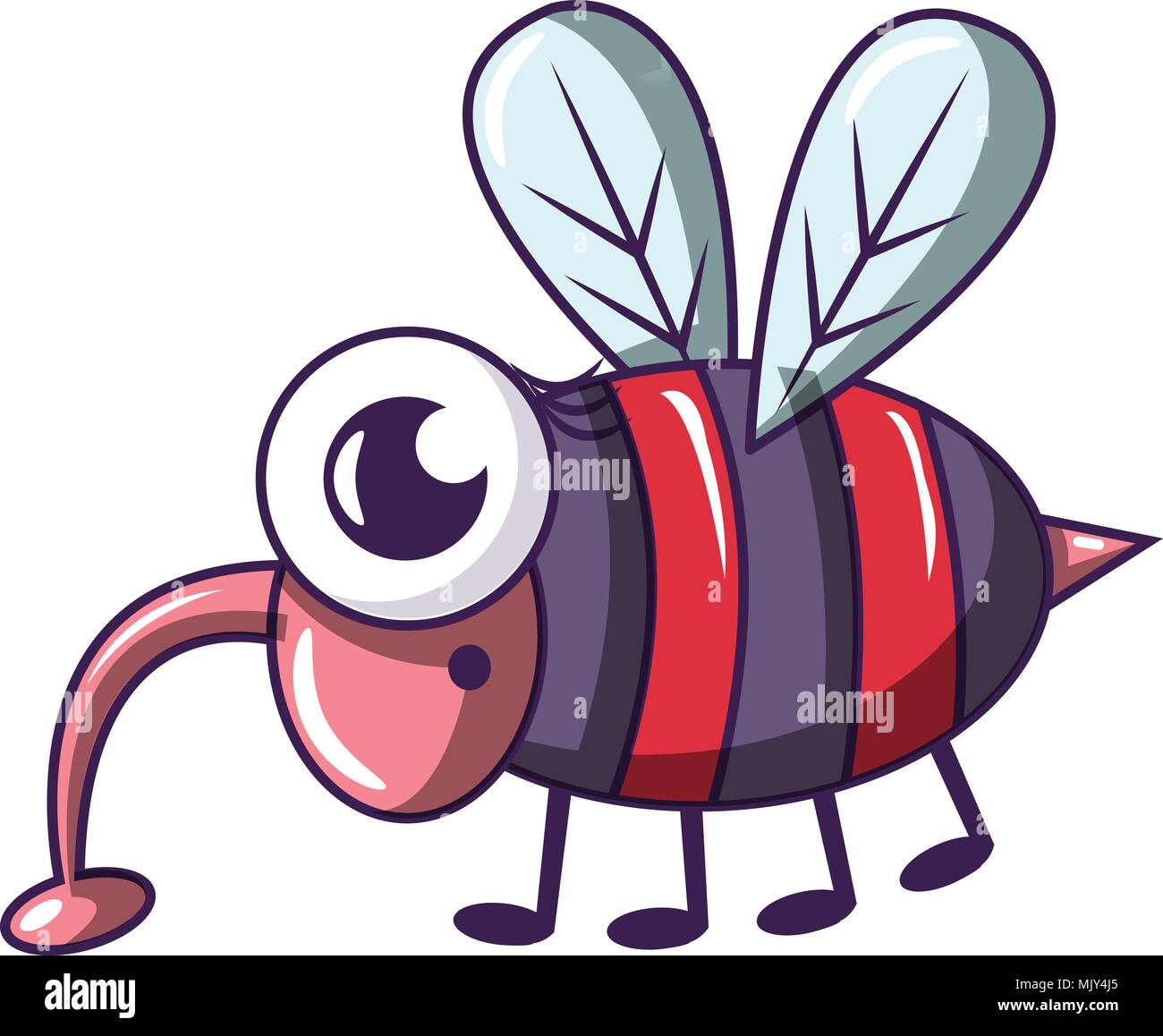 Macro musca Stock Vector Images - Alamy