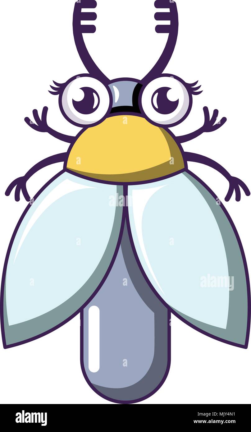 Flying bug icon, cartoon style Stock Vector Image & Art - Alamy