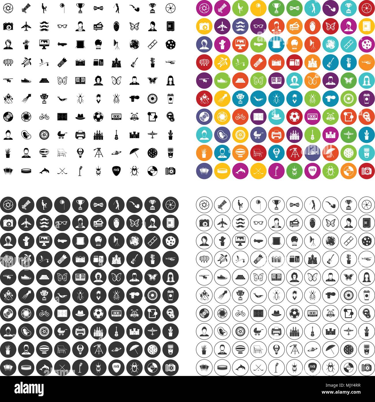 Map of singer Stock Vector Images - Alamy