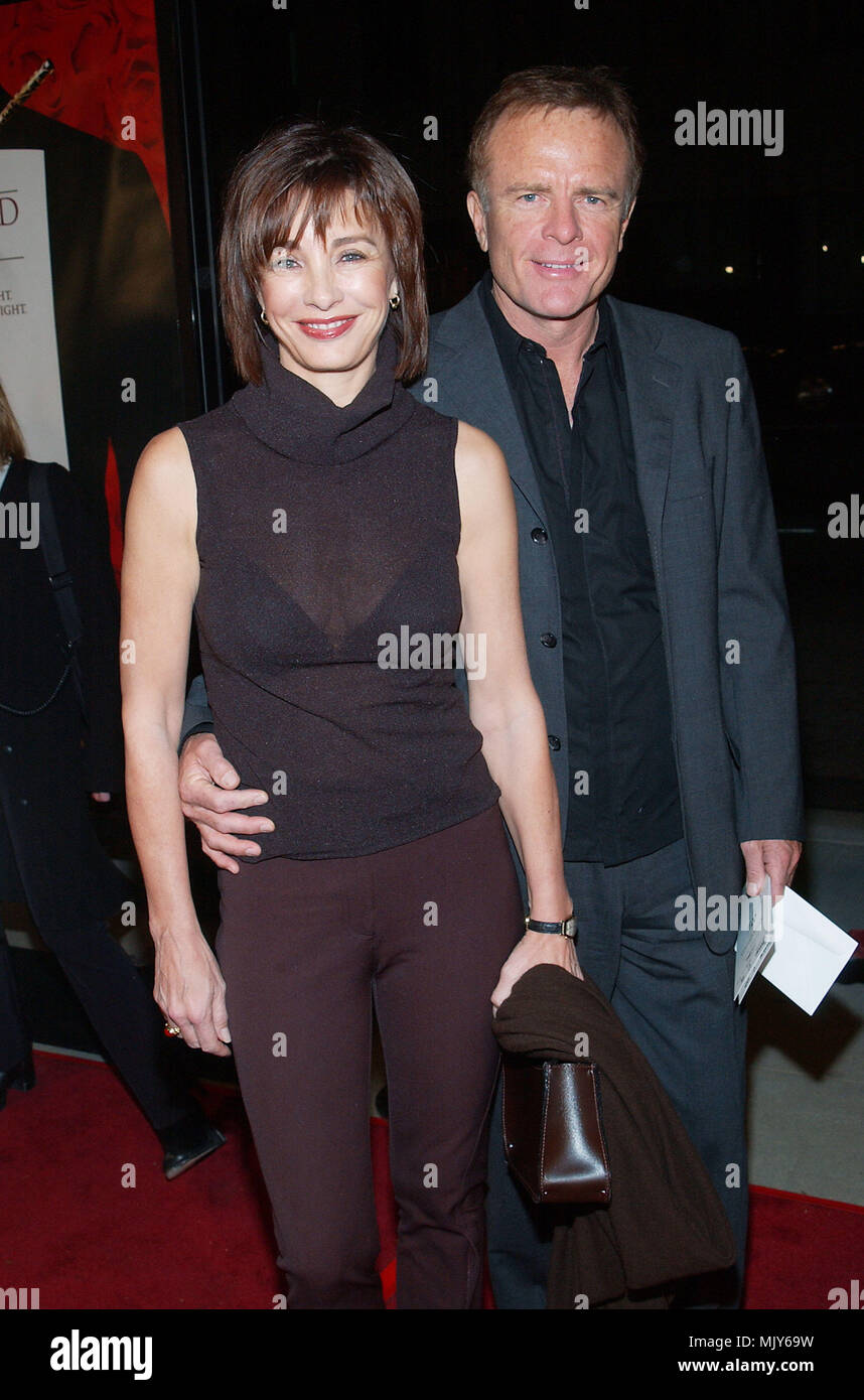 Anne Archer and husband Terry arriving at the premiere of Gosford Park ...