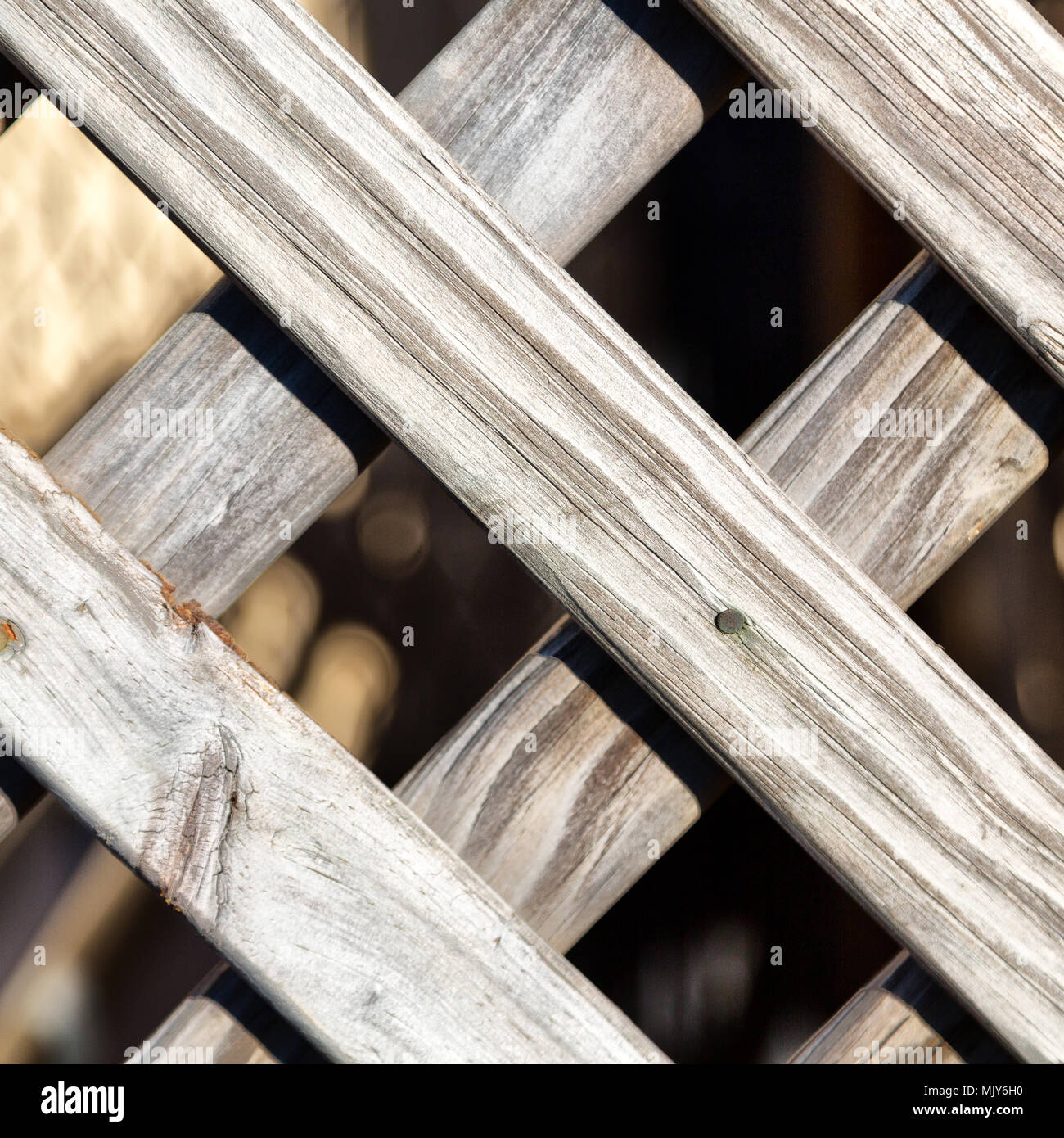 abstract texture background of a grid wood surface and shadow Stock ...