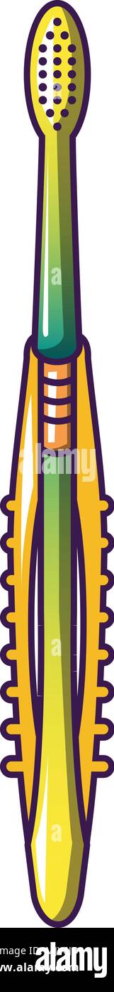 Back of toothbrush icon, cartoon style Stock Vector Image & Art - Alamy