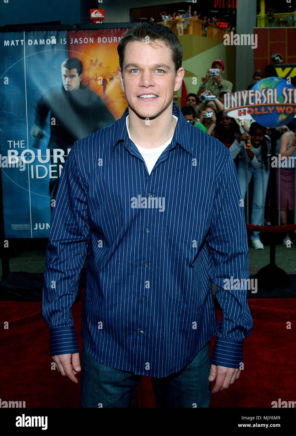The Bourne Identity premiere was at the Universal City Walk Theatre in ...