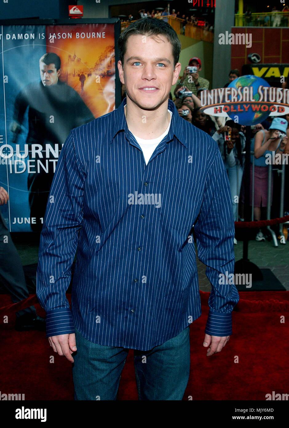 The Bourne Identity premiere was at the Universal City Walk Theatre in ...