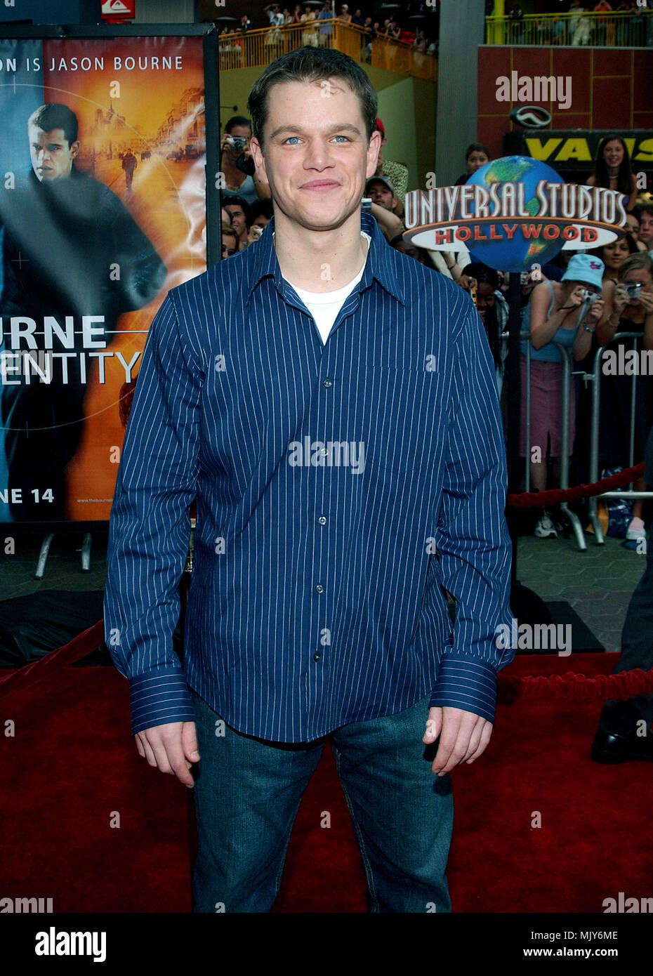 The Bourne Identity premiere was at the Universal City Walk Theatre in ...
