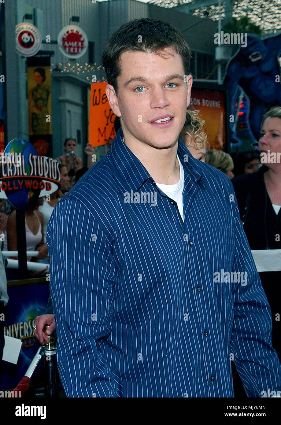 The Bourne Identity premiere was at the Universal City Walk Theatre in ...