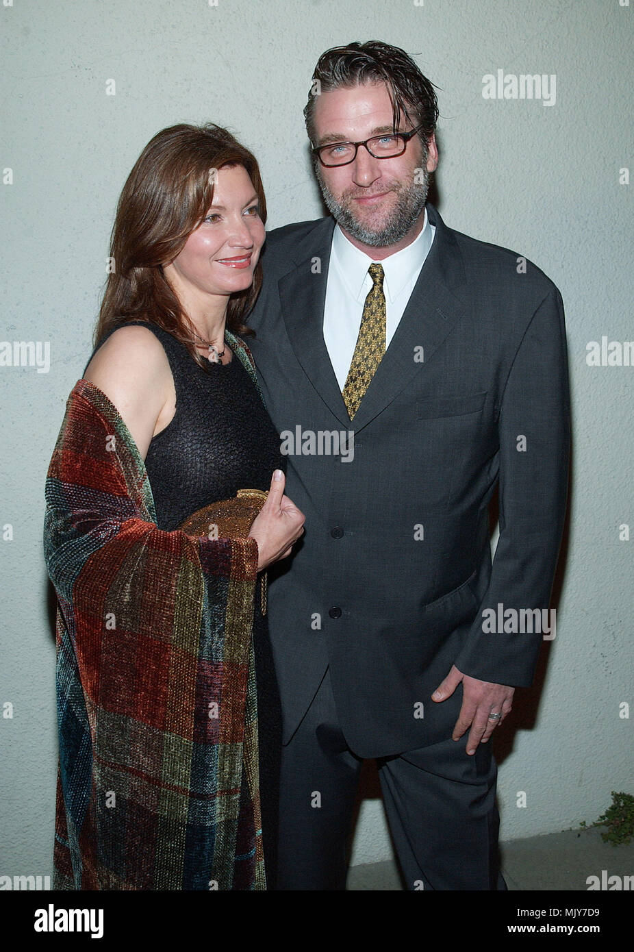 Daniel Baldwin and wife Isabella Hofmann arriving at the Norby's ...