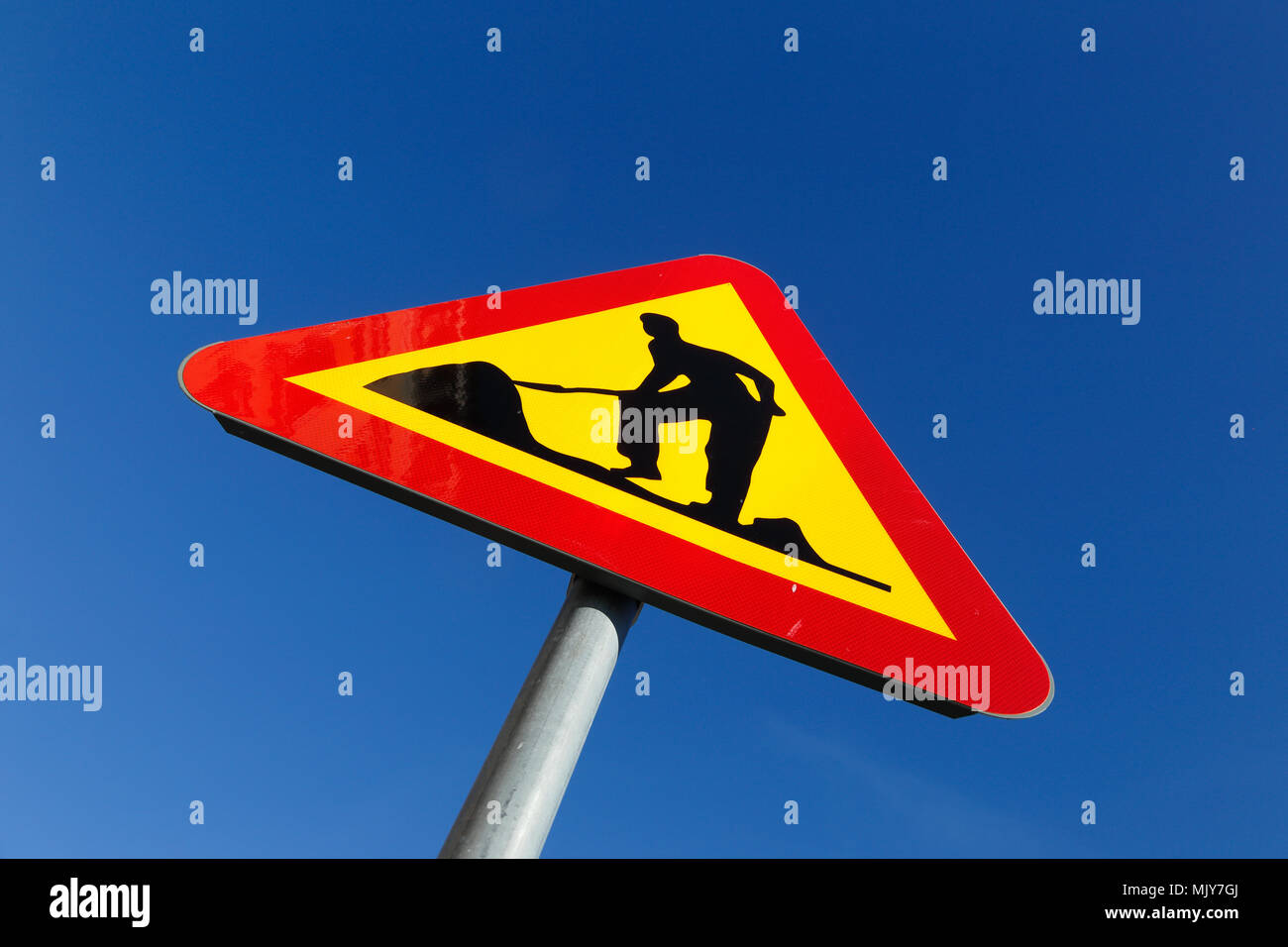 Warning sign sweden hi-res stock photography and images - Alamy