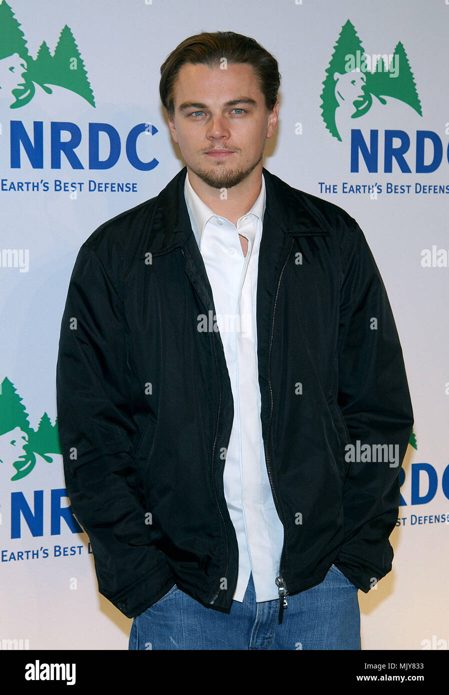 Leonardo DiCaprio arriving at the " NRDC PRESENTS THE ROLLING STONES IN ...