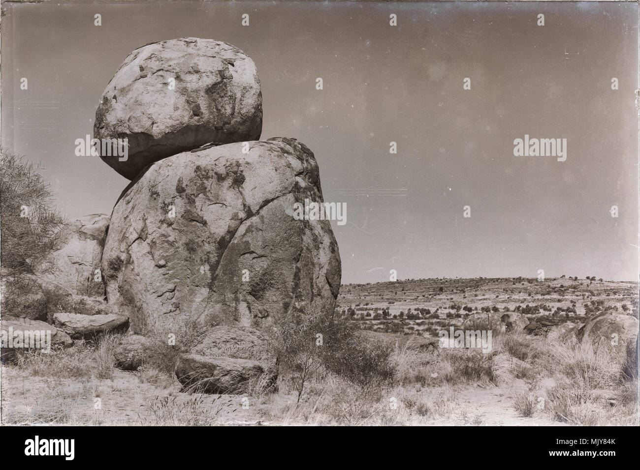in australia the rocks of devil s marble in the northern territory ...