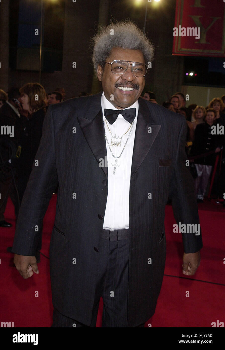 Feb 12, 2001;Las Vegas, CA, USA; ESPY Awards Don King arrive at the ...