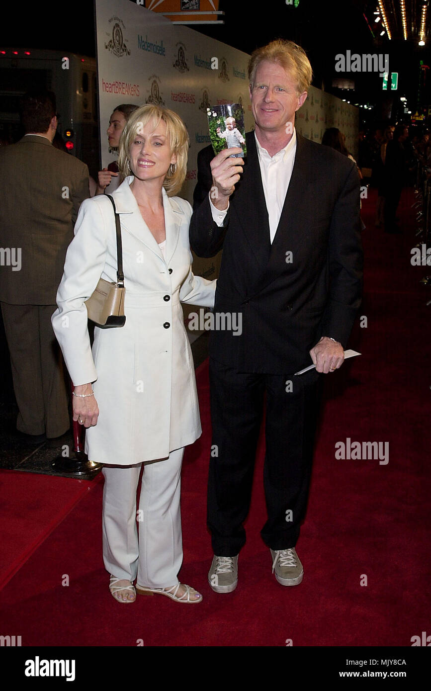 Ed Begley, wife and picture of their new born arriving at the 1ere of ...