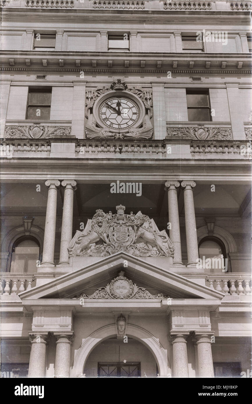 in australia sydney the antique clock tower Stock Photo - Alamy