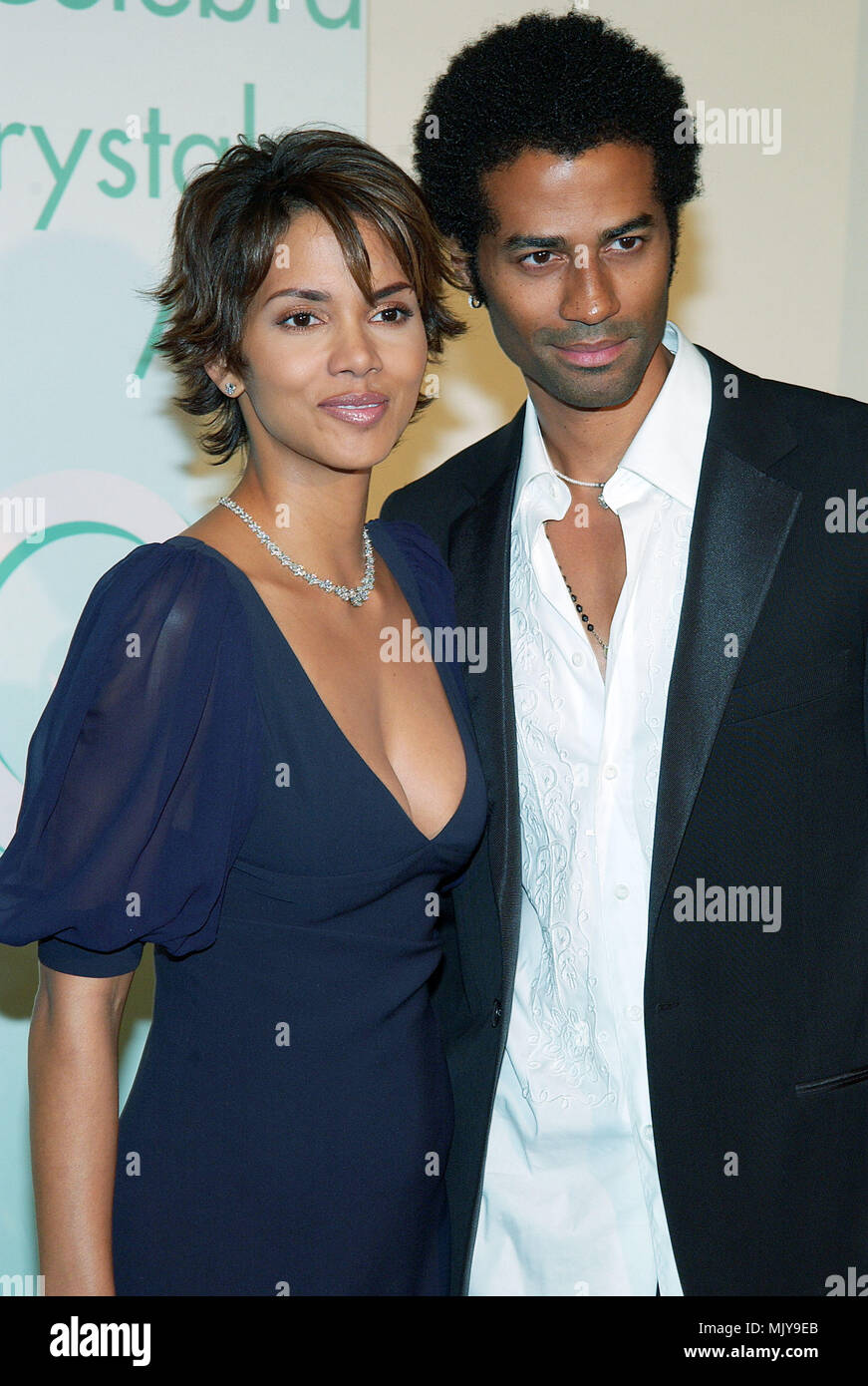 Halle Berry and husband Eric Benet arriving at the Women In Film, The ...