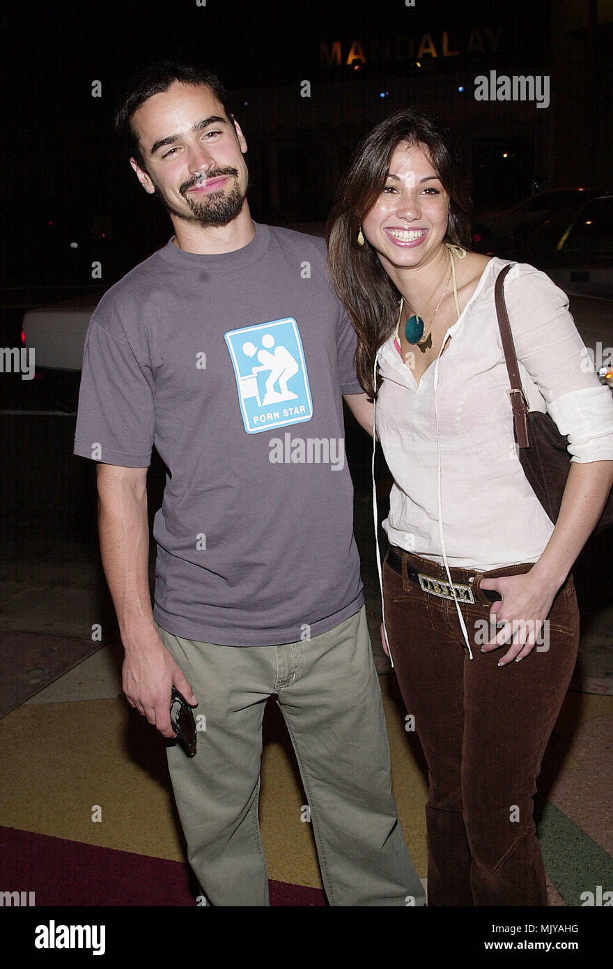 Jesse Bradford and Diane arriving at the Speedway Junky premiere at the ...