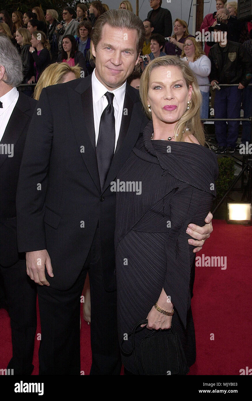 Jeff Bridge and wife Sue arriving at the SAG Awards, at the Shrine ...