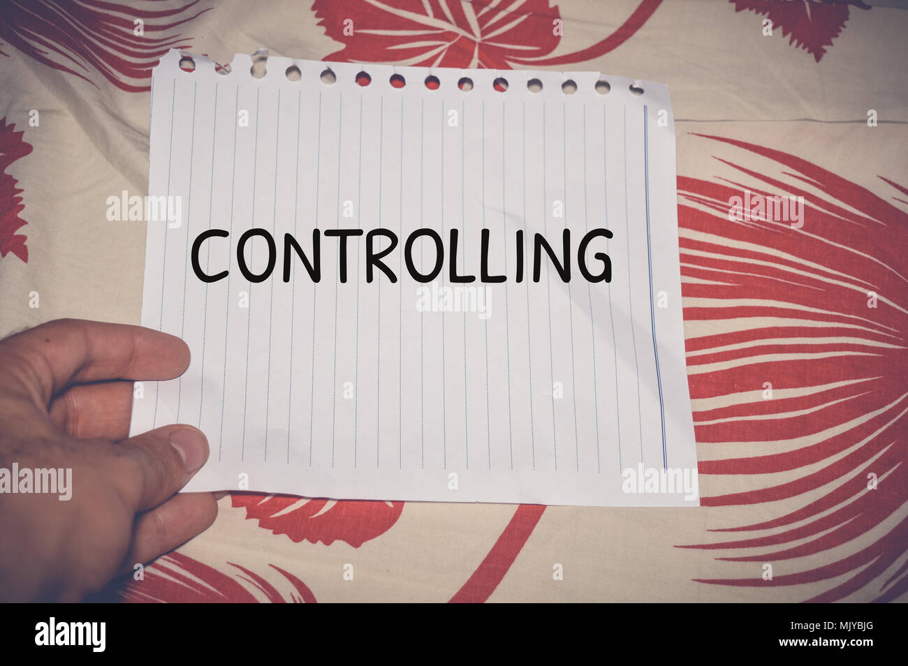 Word controlling hi-res stock photography and images - Alamy