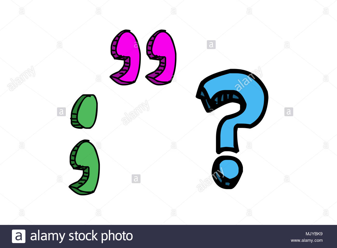 Punctuation Stock Photos & Punctuation Stock Images - Alamy