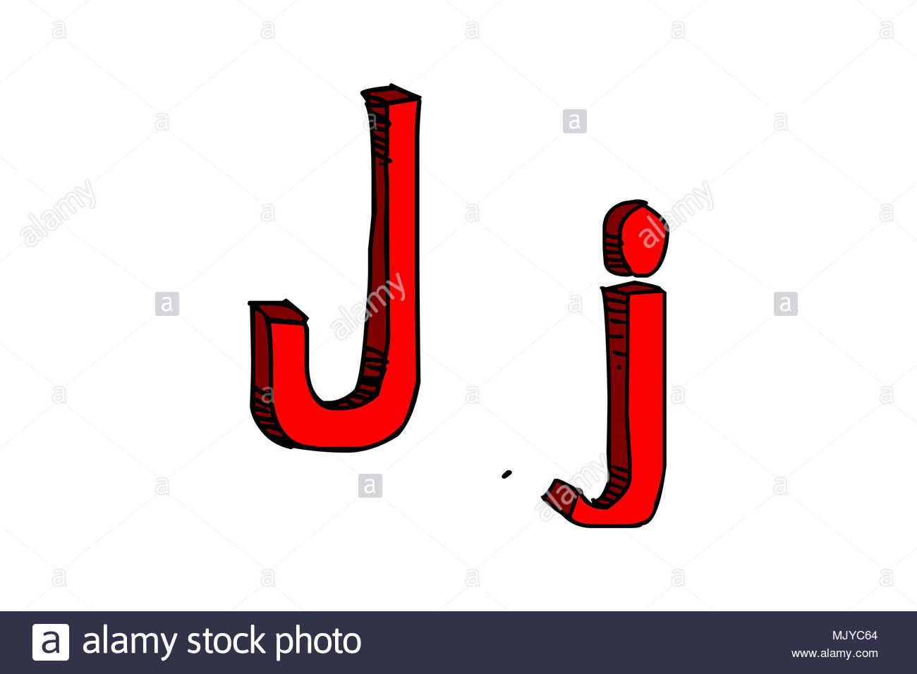 J Typography Font Letter Type Stock Photos & J Typography Font Letter ...