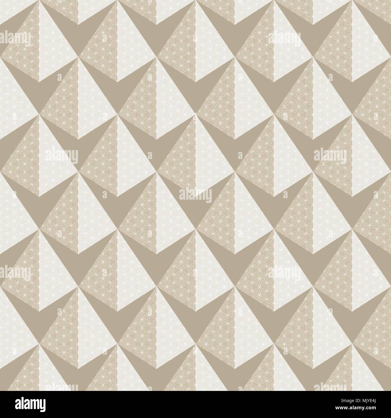Gray geometric background vector with Japanese pattern style for cover ...