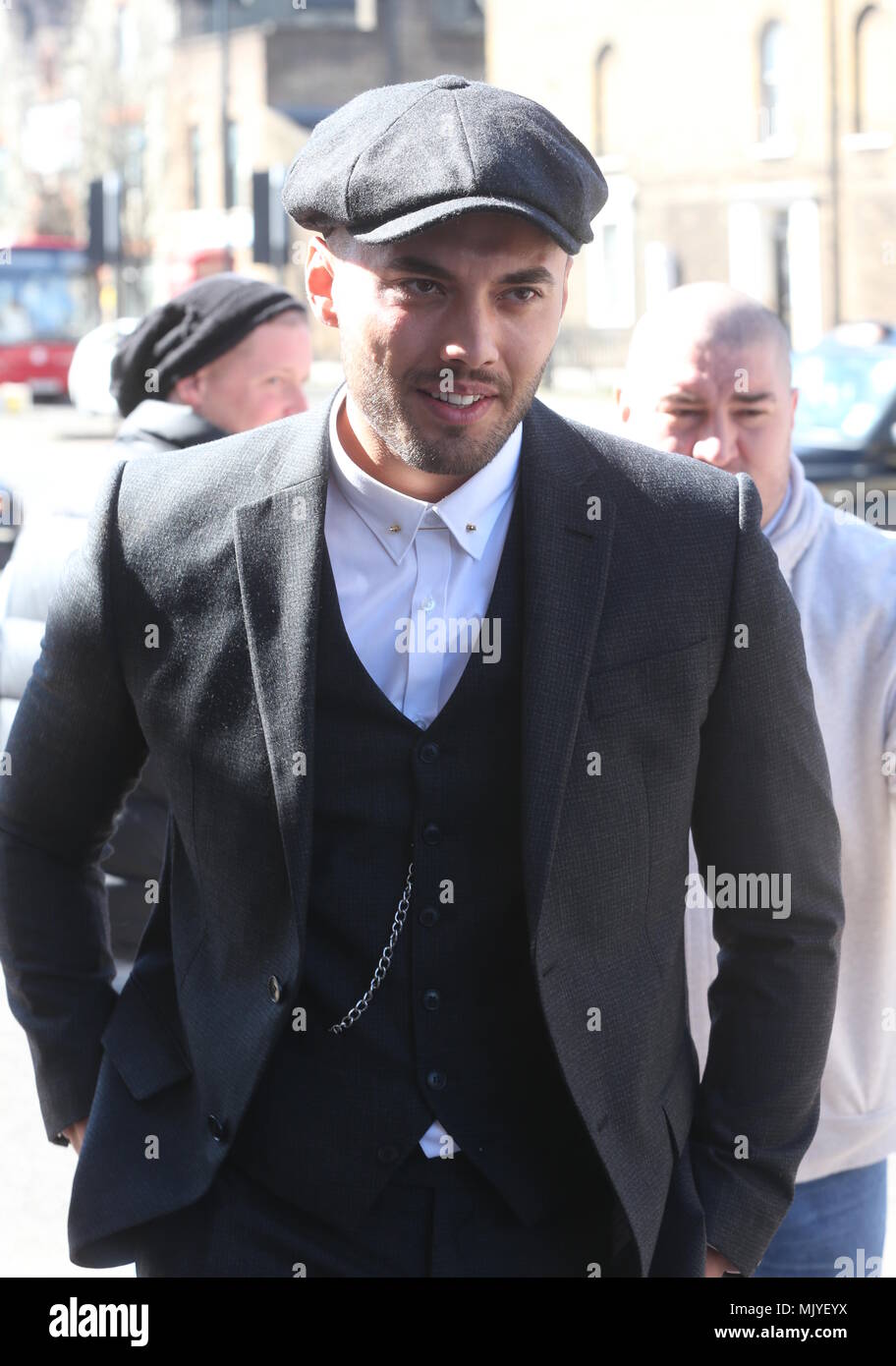 The cast of 'TOWIE' filming a 1920's themed event at the George Tavern ...
