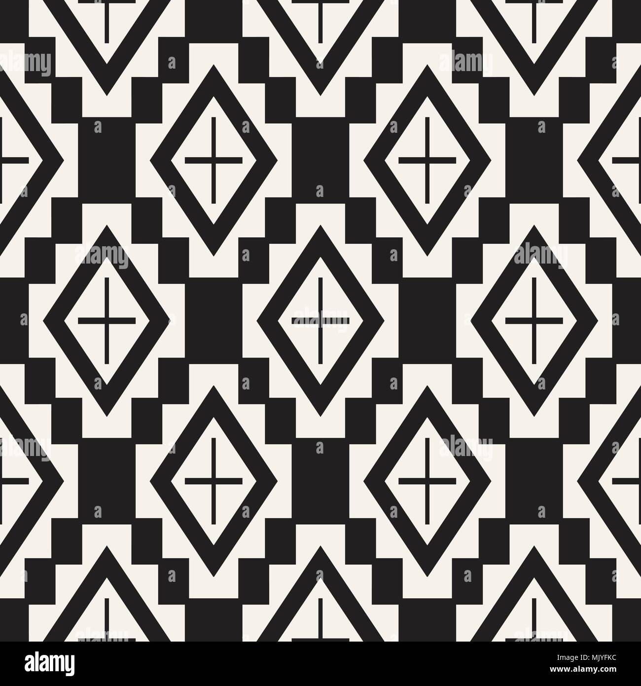 Seamless surface geometric design. Repeating tiles ornament background ...