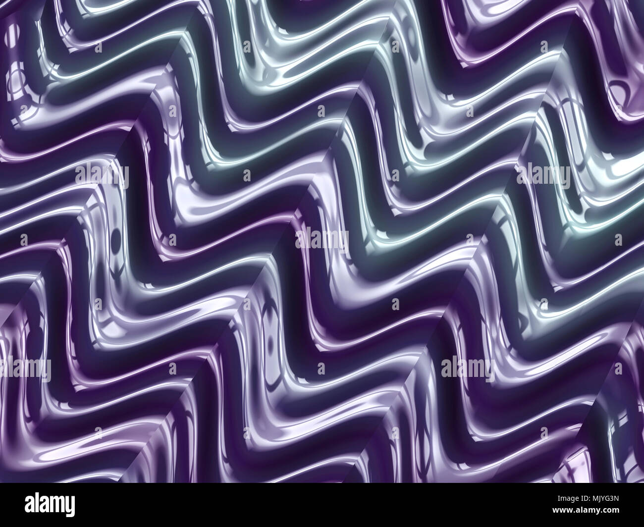 abstract fractal texture dark background with wavy lights effect Stock ...
