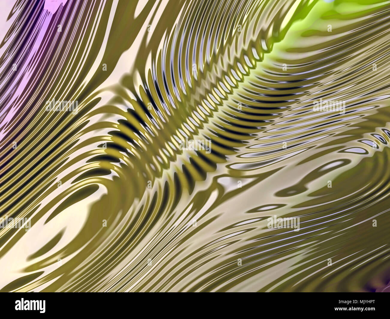 beautiful abstract brown fractal background with wavy effect Stock ...